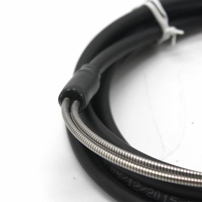 China FTTH G652D 5M 10M 20M Armored Fiber Patch Cord with 7.0 mm Cable Jacket Diameter and SC/APC-SC/APC Assembly for sale