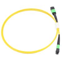 China FTTH MPO Patch Cord 8 12 24 Core Om3 Om4 Fiber Optic MTP Cable Male Female for Indoor Outdoor for sale