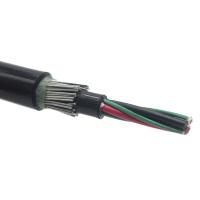 China GDTA 24 Core Armored Hybrid Optical Fiber And Electrical Cable With PE Black Outer Jacket For Outdoor FTTH Installations for sale