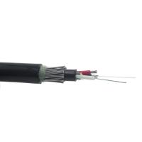 China Single Mode Fiber Hybrid Fiber Power Cable GDTS/GDTA 24 48 96 Core with Stranded Loose Tube Construction for sale