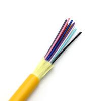 China LSZH 12F 10Gb Distribution Multi Mode Fiber Optic Cable GJFJV Indoor Bundle Cable OM1 OM2 OM3 OM4 6F 8F 24F for sale