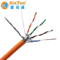 China Cat7 STP FTP SFTP Lan Network Ethernet Cable With PVC 305M Pure Bare Copper Conductor 23AWG for Data Transfer for sale