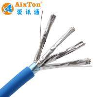 China 4 Pairs BC Utp Ftp Cat6A Cat7 LAN Ethernet Cat5E Patch Cord Cable UTP Cable With Color-coded PE Insulation Materials for sale