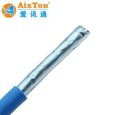 China Pure Bare Copper Conductor Cat6A Cat 6e Cable for Indoor Outdoor Network Lan for sale