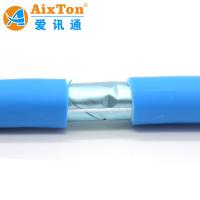 China FTP SFTP Cat 6E 6A Lan Cable FFTP Shielded Network Ethernet Cable LSZH Outer Jacket 305m Box for sale