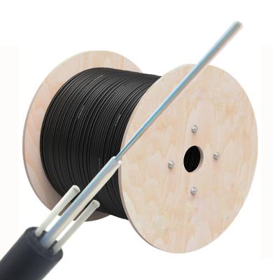 China Overhead Non-Metallic Fiber Optic Cable FRP GYFXTY 6 12 24 Single Mode for Outdoor Networks for sale