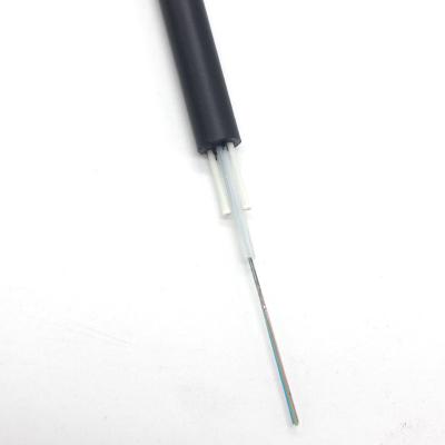 China Outdoor GYFXTY Single Mode G652D Fiber Optic Cable with Central Loose Tube Construction for sale