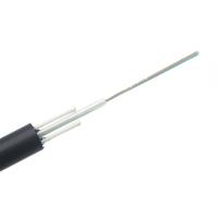 China Outdoor Overhead GYFXY Central Bundle Tube Non-Metallic Optical Fiber Cable with 8 Fiber PE Outer Jacket for sale