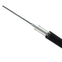China 2*FRP Round Type 24 Core Outdoor Fiber Optic Cable GYFXTY/GYFXY FRP Strength Central Tube for sale
