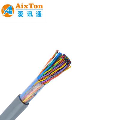 China Cat3 HYV HYA Unshielded And Shielded Network cable 10 20 25 50 100 300 400 pair 26AWG/24AWG indoor outdoor telephone cable for sale