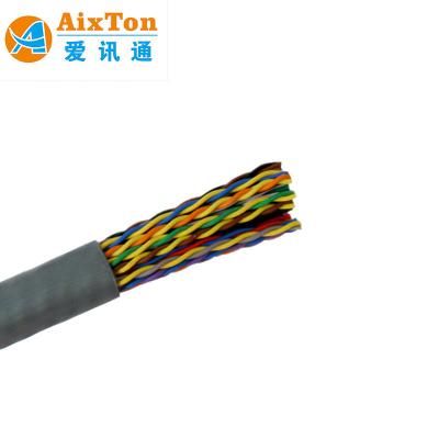 China 100 200 pairs 15 30 25 20 10 80 150 pair 0.4 underground telephone cable 26awg outdoor jelly armoured cable cat3 cable telephone for sale
