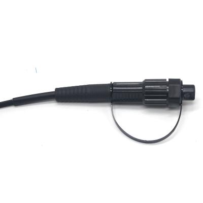 China 7.0 mm LSZH Cable Jacket Waterproof IP67 Corning Reinforced Adapter for Outdoor FTTH FTTA Fiber Optic Cable Patch Cord for sale