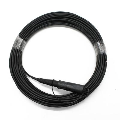 China Outdoor Duplex LC 8core Fullaxs Armored Fiber Patch Cord for Base Station 7.0mm Cable Diameter 1310/1550nm Wavelength for sale