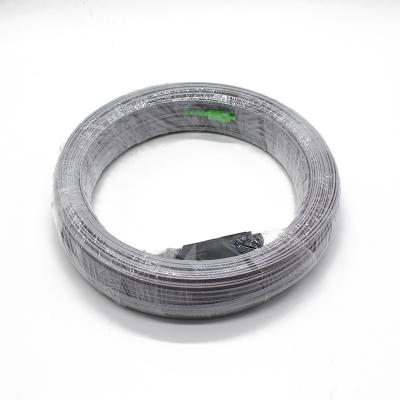 China LC Connector LSZH Armored Fiber Optic Patch Cable for Indoor Outdoor RRU RRH CPRI Single Mode for sale