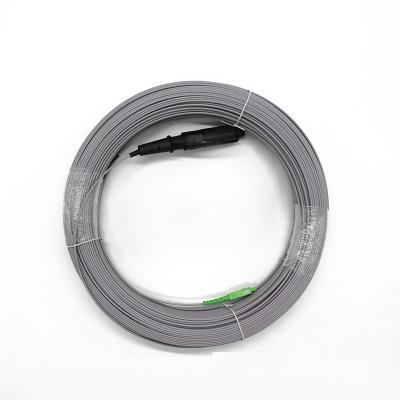 China SC APC Outdoor Fiber Optic Patch Cord LSZH Cable Jacket Material Waterproof 4x6mm Corning Connector 1m for sale