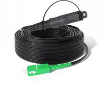 China 12-Core PVC/LSZH Jacketed Fiber Optic Patch Cord SC/APC Preterminated Cable for Line Opti Cables Opti Tap FTTH Communication for sale
