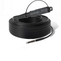 China LC Connector Type FTTH Corning Simplex Waterproof Optical Fiber Patch Cord APC Armored Patch Cord LSZH Cable Jacket Material for sale