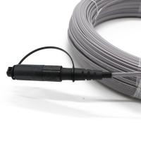 China Waterproof Fiber Optic Patch Cord SC APC LC UPC FC ST Duplex MTP MPO Pigtail Cable with Durable Armored Design for sale