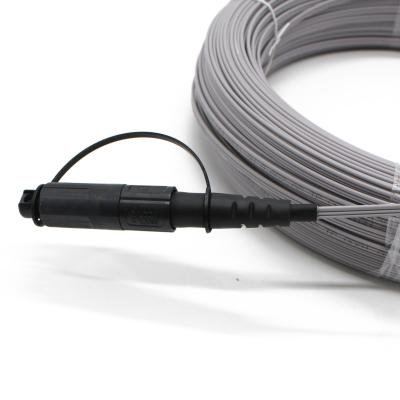 China Waterproof Fiber Optic Patch Cord SC APC LC UPC FC ST Duplex MTP MPO Pigtail Cable with Durable Armored Design for sale