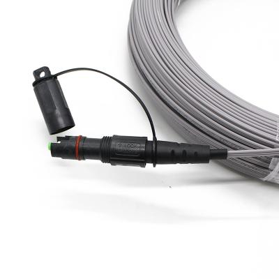 China PDLC DLC GYFJH 2F Fiber Optical Cable Assembly Single Mode Waterproof For FTTA, Base station for sale