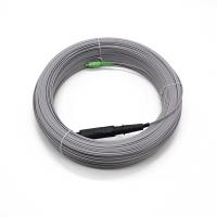 China LSZH Outdoor Waterproof FTTH Singlemode Fiber Optic Drop Cable Patch Cord 1 2 Core Corning SC Communication Cables 3m for sale