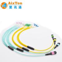 China Vietnam Preconnectorized MPO Fiber Optic Jumper for FTTH and FTTR Drop Cable 850/1300nm Wavelength UPC to UPC Polish Type for sale