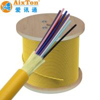 China GJFJV/GJFJH 8/12/24 SM Fibers Indoor Distribution Cable for FTTH Communication Cables with G652D/G655/G657 for sale