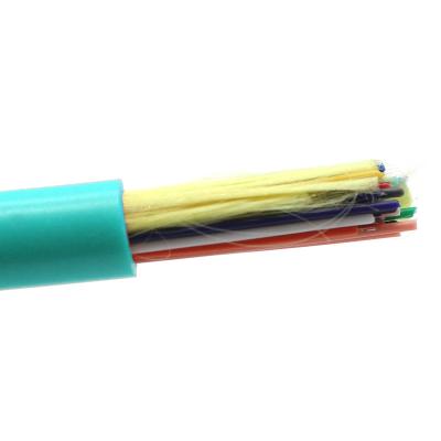 China Single or Multi-Mode Indoor Optical Fiber Cable GJFBJV with PVC Jacket for sale