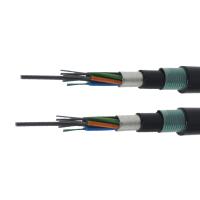 China Manufacturer Fiber Optic Cable GYTA53 Armored Gel Filled Underground Fiber Cable gyta53 Double Armored gyta53 for sale
