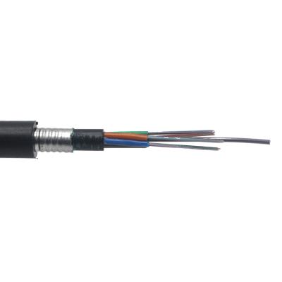 China Outdoor Duct fiber opitc Underground Cable 12 24 36 48 72 Core Armored Single Mode GYTA Fibra Optica Cable Gyta53 for sale