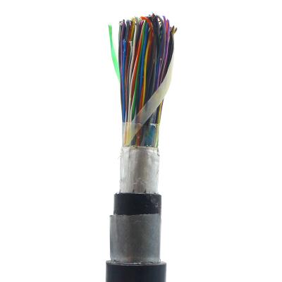 China 100/150/600/800 pair 2 Core Drop Wire Solid Copper Underground telephone Line cable Color Code for sale