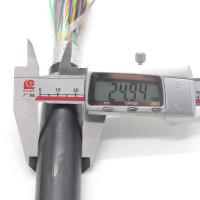 China Waterproof Jelly Filled Double Jacket 25 50 100 200 400 500 600 pair Outdoor Multipair telephone cable for sale