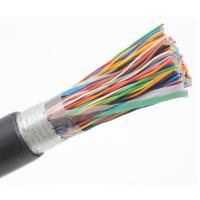 China 50 100 200 300 600 pair HYAT Jelly Filled Duct Underground telephone cable Ug Communication cable for sale