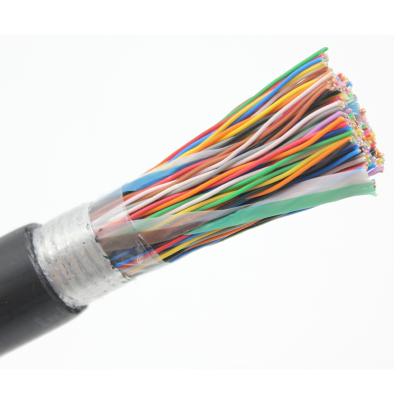 China 50 100 200 300 600 pair HYAT Jelly Filled Duct Underground telephone cable Ug Communication cable for sale