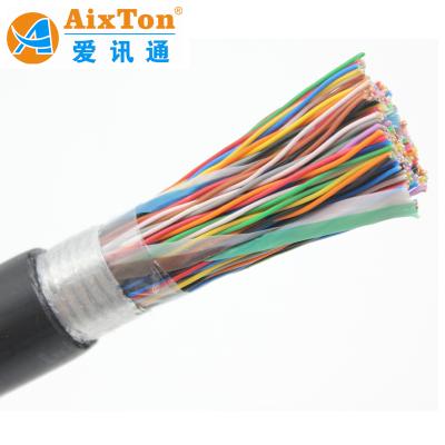 China Underground Filled Multi-pair Telephone Cable Cat3 20 25 50 200 300 Pair Outdoor Telephone Cable for sale