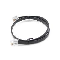 China 6 Cores Strands 26AWG 28AWG 30AWG RJ12 6C Flat Telephone Cable for sale
