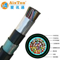 China armored CAT3 10/30/50/100/200 Pair outdoor cable Field Intercom cables Telephone Cable for sale