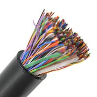 China Cat5 Cat3 50 Pair Outdoor Cable Dropwire Field Armoured Telephone Cable Intercom Cat3 Cables Telephone for sale