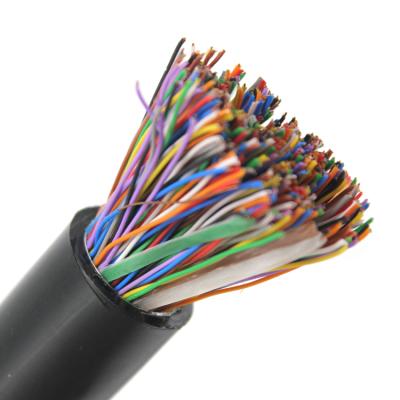 China Cat5 Cat3 50 Pair Outdoor Cable Dropwire Field Armoured Telephone Cable Intercom Cat3 Cables Telephone for sale