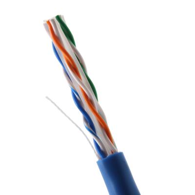 China Indoor 250-550MHz 23AWG CAT6 Ethernet Cable with Pure Bare Copper and LSZH Jacket for sale