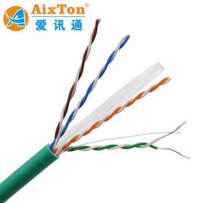 China Manufacturer's 23Awg Cat6 Network Cable 1000FT 305M Communication Cable UTP Shield Copper cable for sale