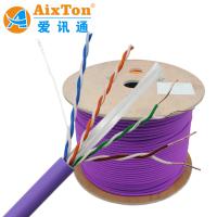 China Manufacturer Cat6 305m 1000ft Utp Cable Cat 6 100% Copper Ethernet Cable 23awg for sale