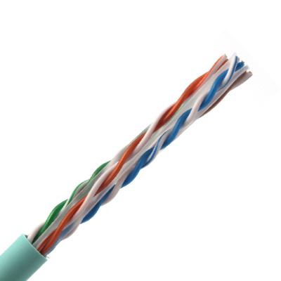 China OEM UTP Cat6 Cable 305M Roll Network Cat 8 23awg Copper U-UTP Cable Insulated with PE for Indoor Communication for sale