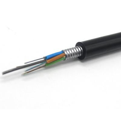 China GYTA Armored Fiber Optic outdoor Cable GYTS 24 / 36 / 48 Core for sale