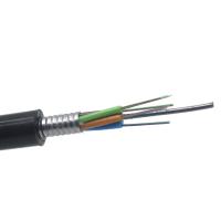 China GYTS Layer Stranded 10G 40G SM OM3 50/125 Light Armored Loose Tube HDPE Jacket for sale
