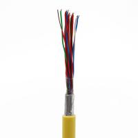 China 25 Pair Telephone Cable Twist Pair Multi Core Cat3 Cat5e Cable outdoor 0.5mm 0.6mm Copper Telephone Cable for sale