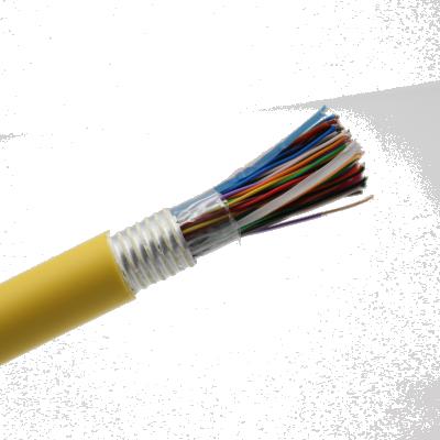 China Underground Filled Multi-pair Telephone Cable Cat3 20 25 50 Pair Outdoor Telephone Cable for sale