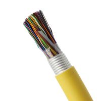 China 25 Pairs 50 Pairs 100 Pairs CAT3 Copper 24AWG LSZH Jacket Outdoor Telephone Cable with Aluminium Tape Moistureproof for sale