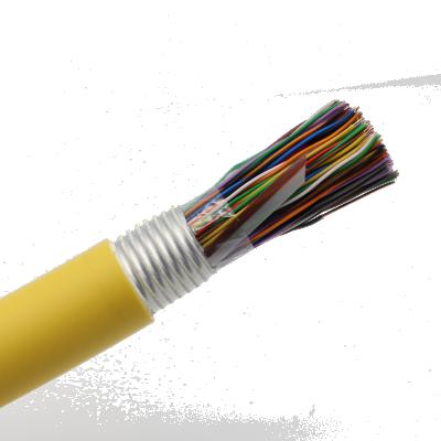China Outdoor Telephone Cable Cat3 HYA HYAT HYAC HYV Multi Pairs Communication Cable with Jelly Filled Oil Filled for sale