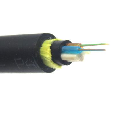 China Factory manufacturers fiber optic cable ADSS 6 12 24 48 core Outdoor fiber optic cable for sale